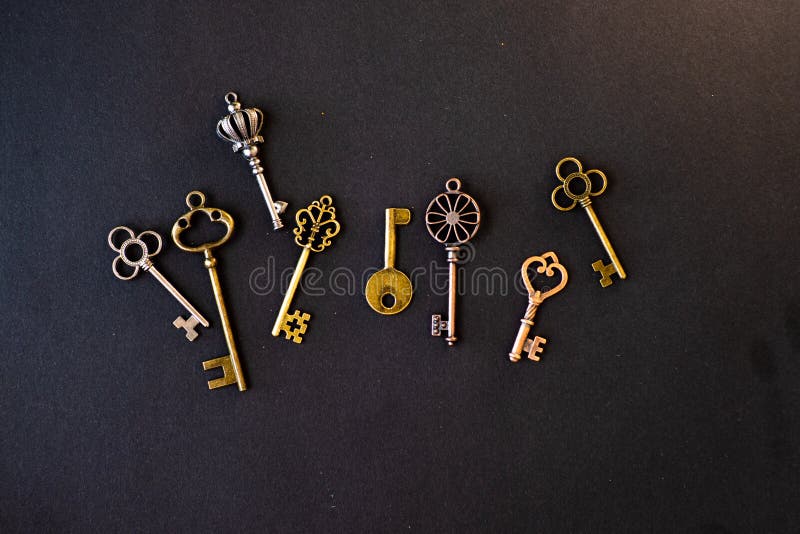 Many Different Old Keys from Different Locks, Scattered Chaotically ...