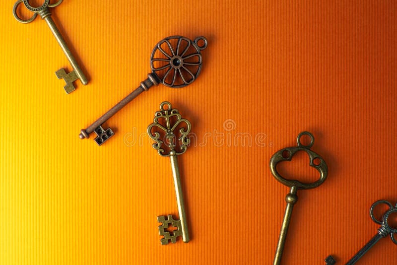 Many Different Old Keys from Different Locks, Scattered Chaotically ...