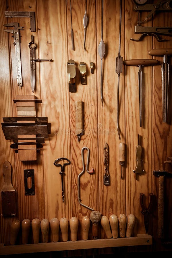 Tools Hanging Barn Wall Stock Images - Download 136 Royalty Free Photos