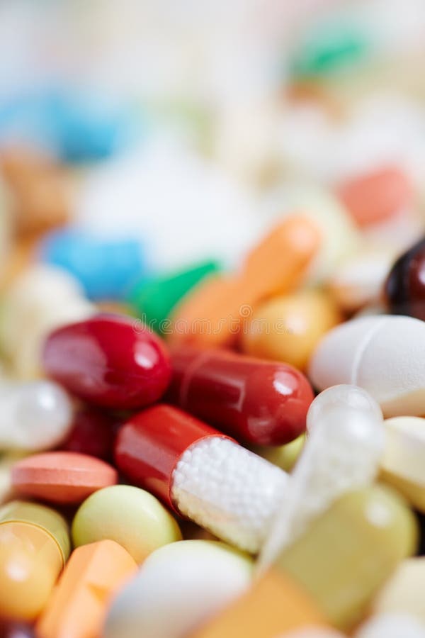 Many Different Pills and Medication Stock Photo - Image of medication ...