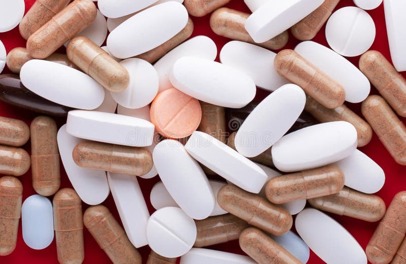 Many different pills stock photo. Image of tablet, health - 179410940