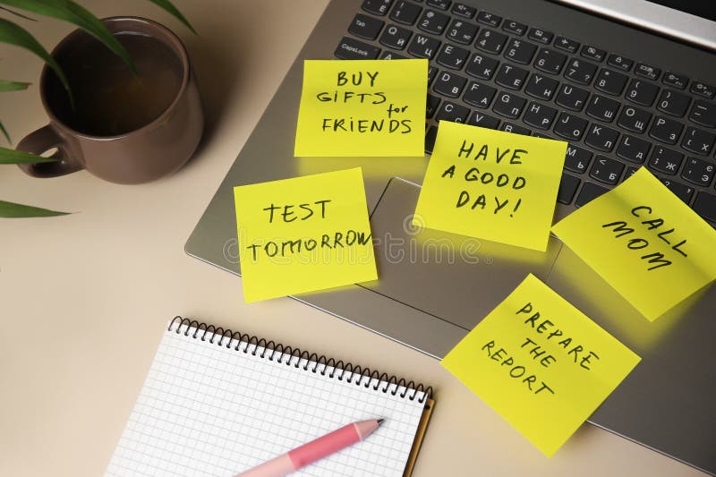 196 Laptop Notes Remember Stock Photos - Free & Royalty-Free Stock ...