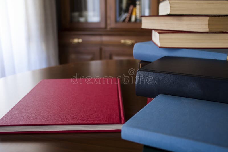 Many Different Sized Colored and Shaped Books Stock Image - Image of ...