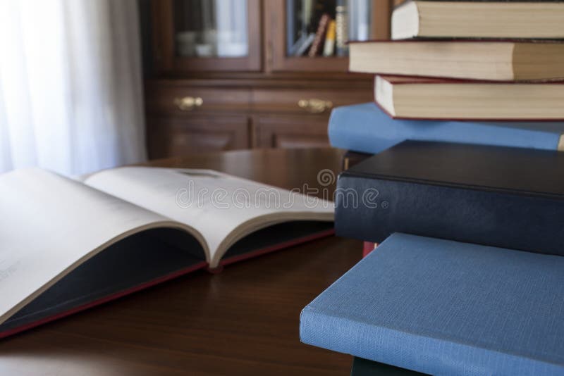 Many Different Sized Colored and Shaped Books Stock Image - Image of ...