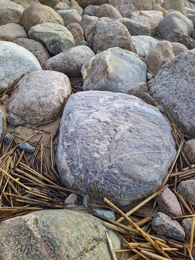 Many Different Stones of Different Sizes during the Daytime Stock Image ...