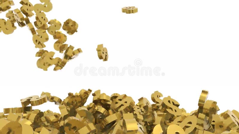 Dollar signs animation stock footage. Video of paid - 287093456