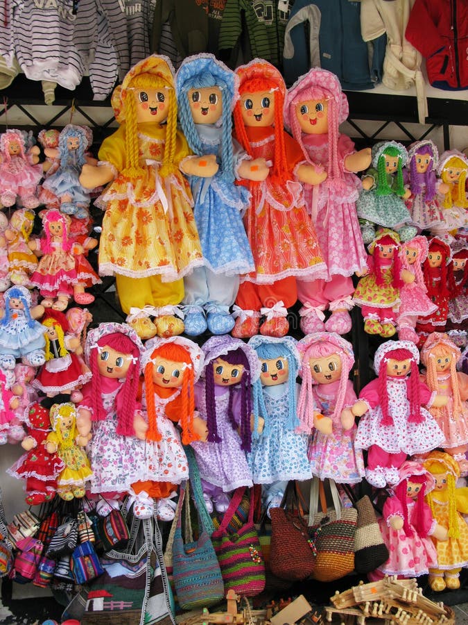 Many Dolls stock photo. Image of display, toys, children - 107484616