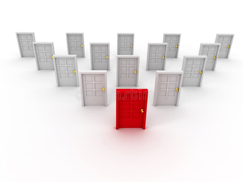 Many Doors Stock Illustrations – 1,033 Many Doors Stock Illustrations ...