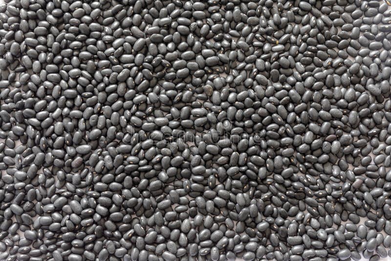 Many Dried Black Beans Texture Stock Image - Image of abstract, beans ...
