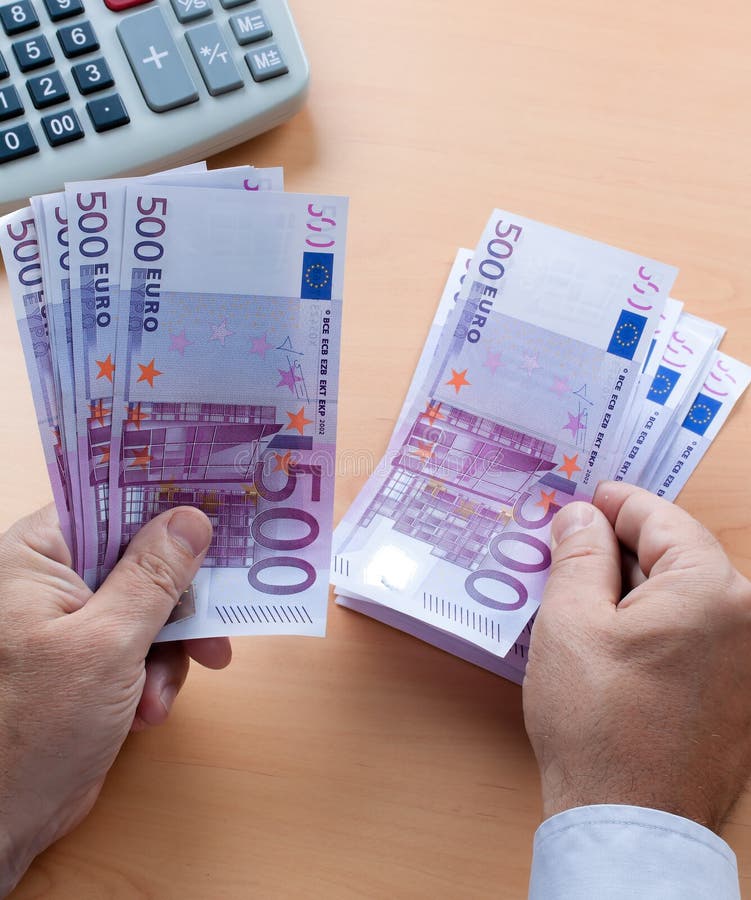 Euro Banknotes and Scissors Stock Image - Image of payroll, budget ...
