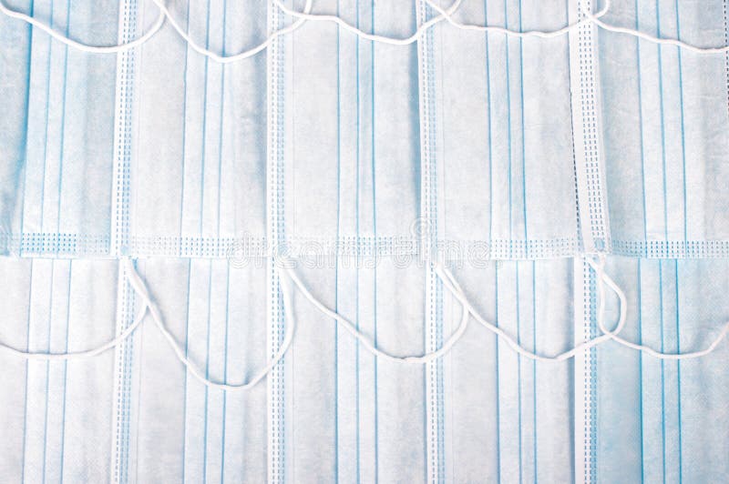 Many Face Masks As a Background Stock Photo - Image of danger, medicine ...