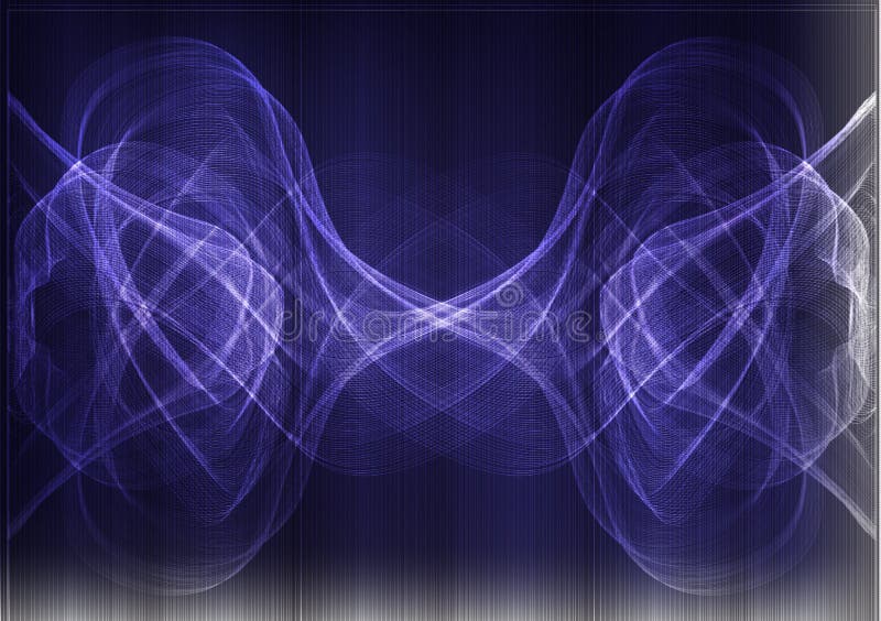 Many Fine Lines on a Blue Background Stock Illustration - Illustration ...