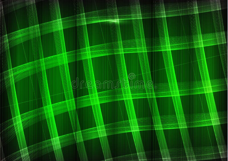 Many Fine Lines on a Green Background Stock Illustration - Illustration ...