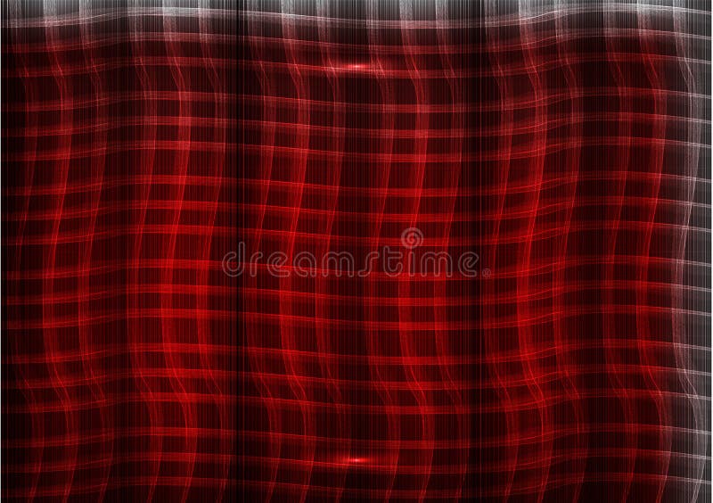 Many Fine Lines on a Red Background Stock Illustration - Illustration ...