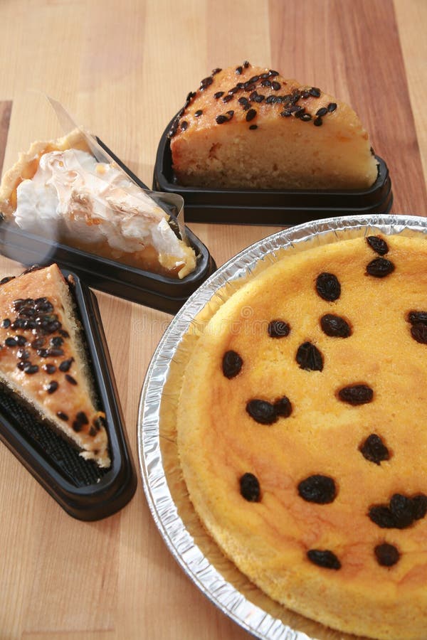 Many Flavorite Cakes on the Table Stock Photo - Image of yummy, floor ...