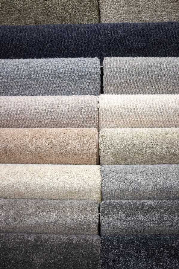 Many floor carpet samples. stock image. Image of carpets - 120727581