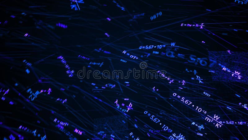 Formulas in Physics in Electronic Form. Animation. Computer Network ...