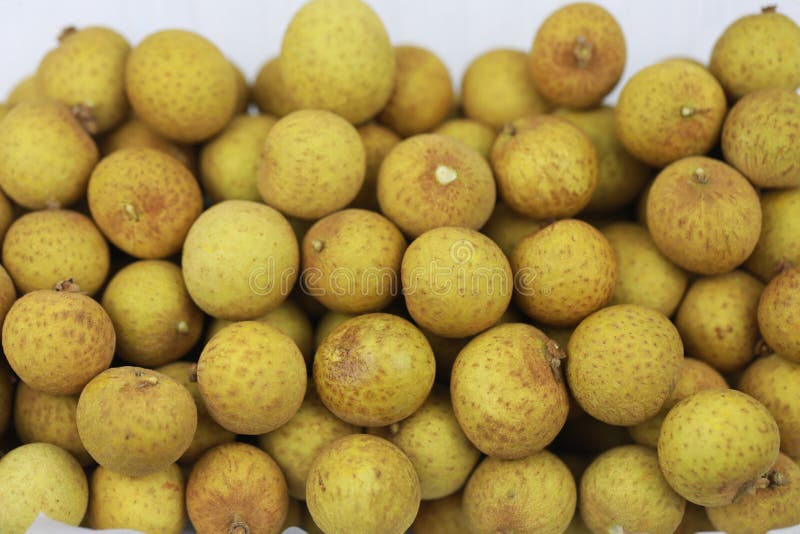 Many Fresh Longan Fruit stock photo. Image of chinese - 112443972
