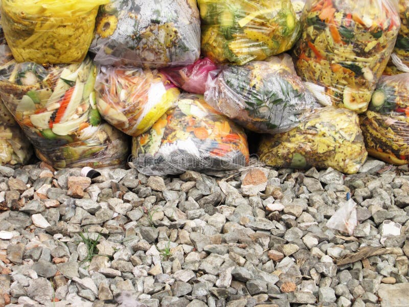 Many Garbage Plastic Bags stock photo. Image of korn - 63034742