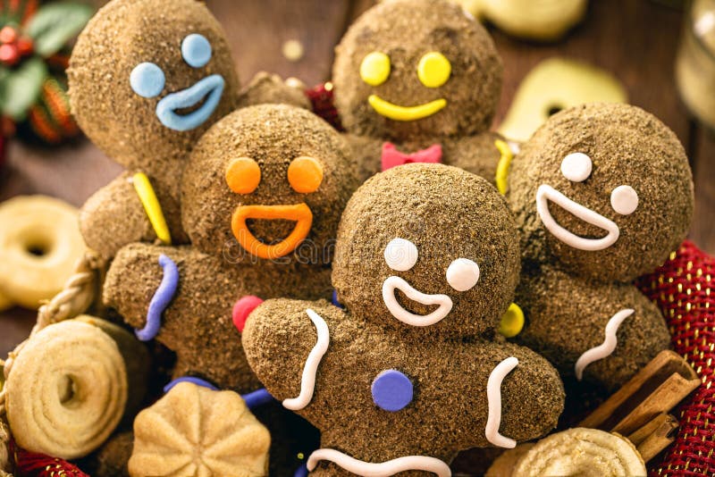 Many Gingerbread Cookies Over the Counter, during Vienna Christmas ...