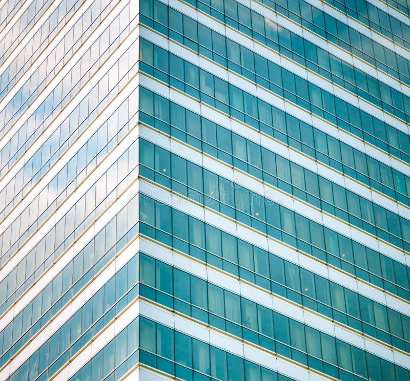 Many Glass Windows from the High-rise Building Stock Image - Image of ...