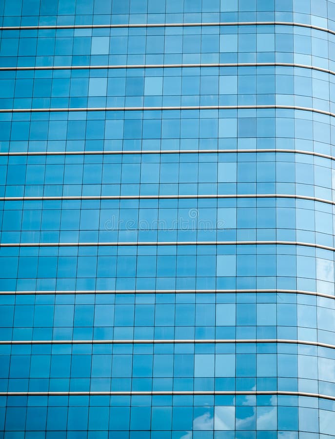 Many Glass Windows from the High-rise Building Stock Image - Image of ...