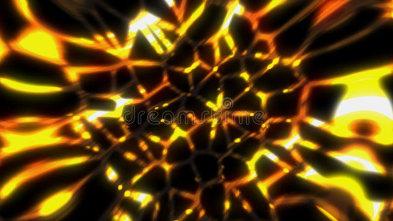 Many Glow Curves Lines, Organic Grid Imitation, Abstract Computer ...