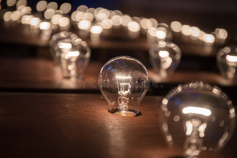 Many light bulbs. stock photo. Image of design, multiple - 107237132