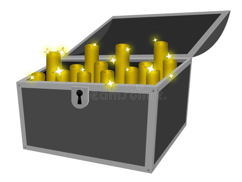 Many gold coins stock vector. Illustration of business - 24550522