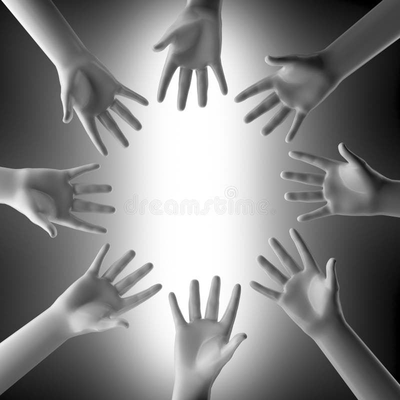 Many hands stock photo. Image of finger, beauty, dirt - 9926892