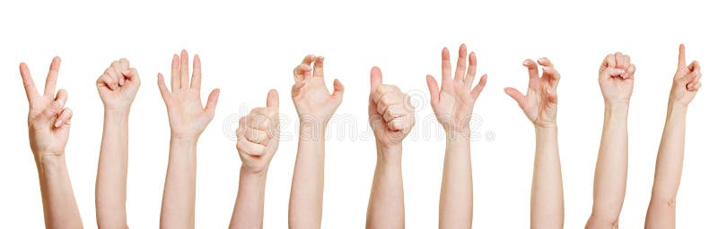 Many Hands Forming a Love Heart Stock Photo - Image of connection ...