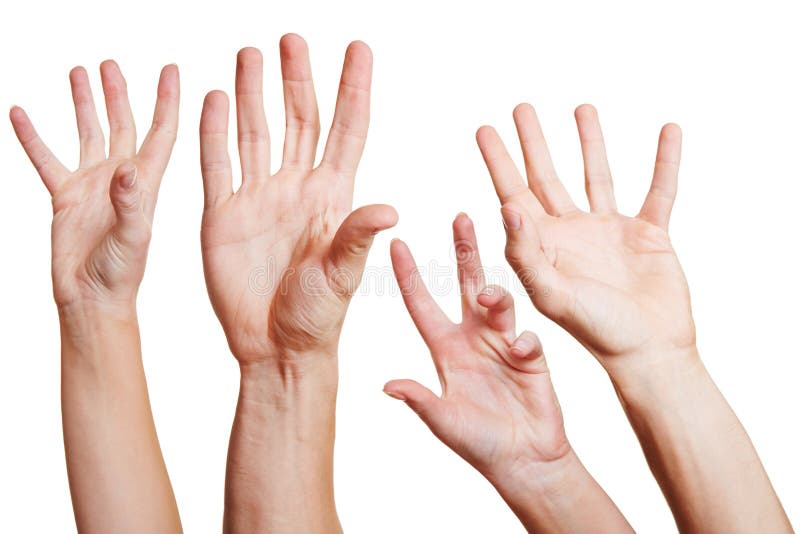 Many hands reaching out stock photo. Image of desperate - 28256458