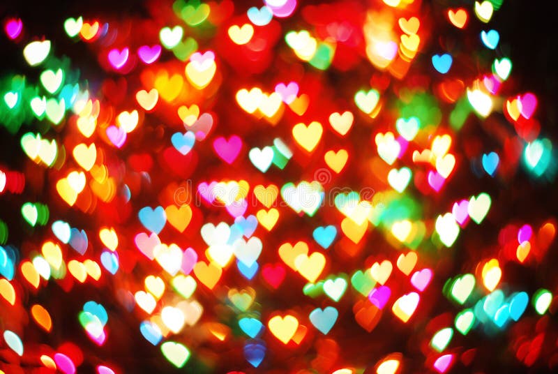Many Heart Bokeh stock image. Image of heart, green, graphic - 13099271