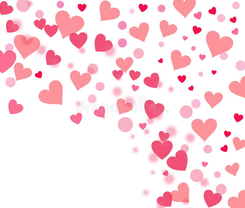 Many Hearts Background Stock Illustration - Image: 64685805