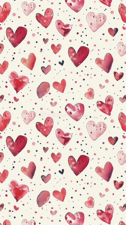 Many Hearts on White Background Stock Photo - Image of group, concept ...