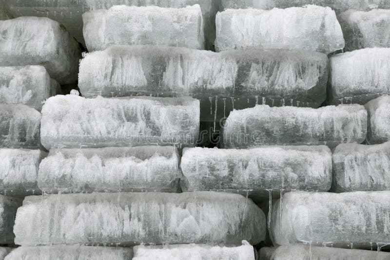 Many Ice Cube Stacked Together, Stock Photo - Image of structure ...