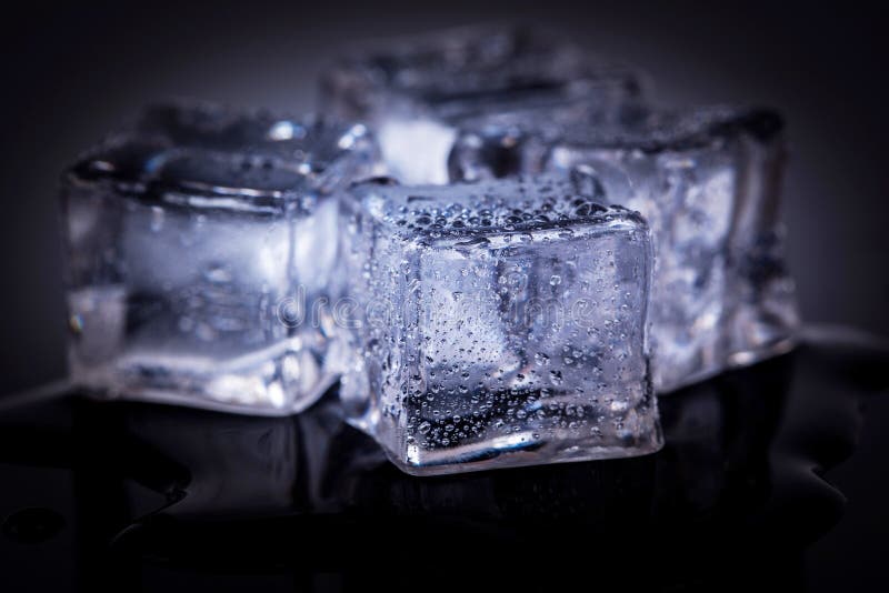 Many ice cubes stock photo. Image of abstract, macro - 110193394