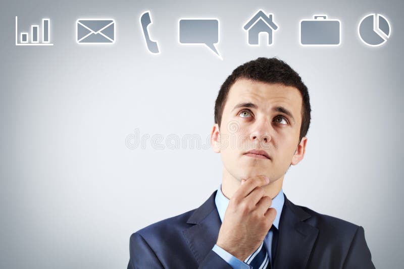 Many ideas stock photo. Image of leader, business, isolation - 22576820