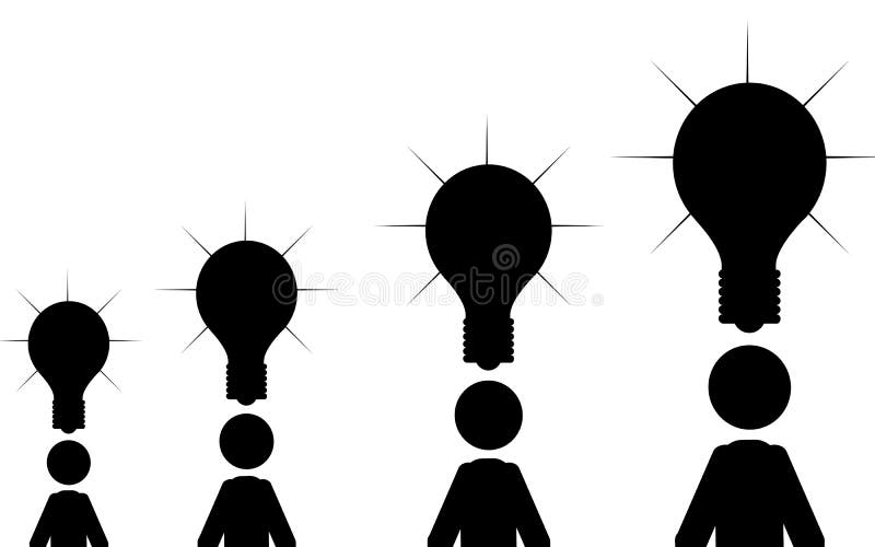 Many ideas stock vector. Illustration of business, creative - 43659416