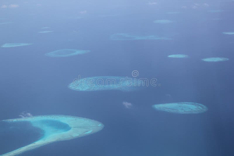 Many Islands in the Ocean are Beautiful. Stock Image - Image of blue ...