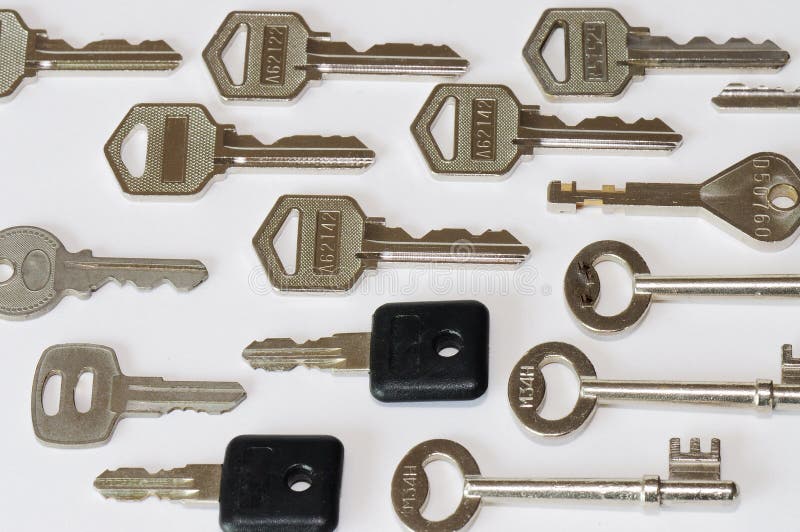 Many Keys stock photo. Image of machining, steel, duplicate - 17940252