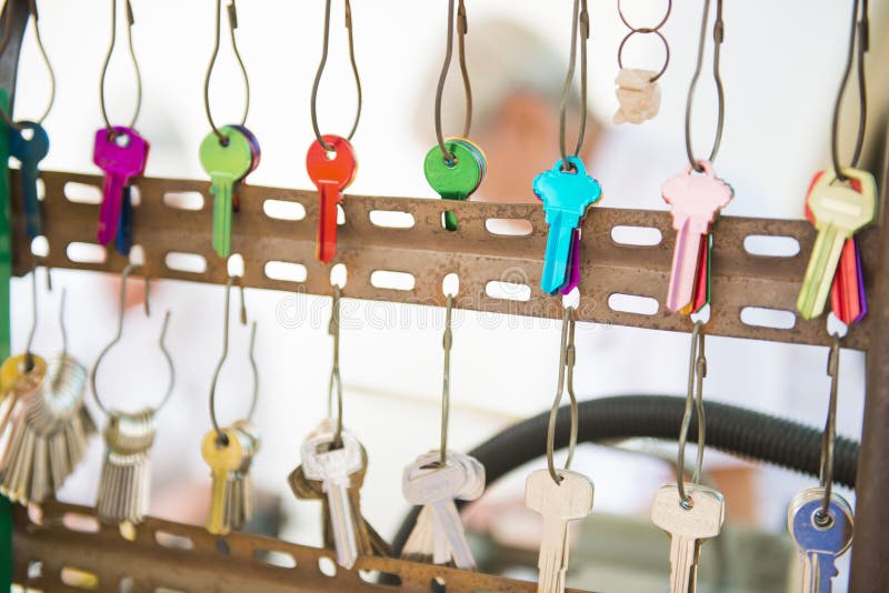 So Many Keys Press the Key Store Stock Photo - Image of master, shop ...