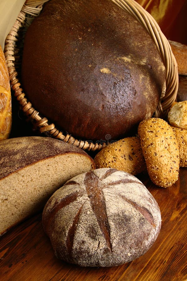Many kinds of bread stock photo. Image of gourmet, yellow - 41488384