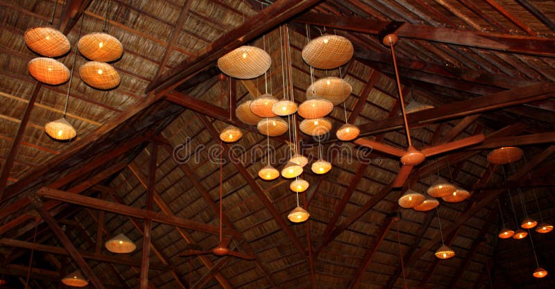 Many Lamps stock photo. Image of lamp, design, roof - 129113398