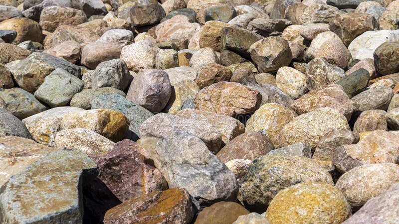 Large Rocks for Construction Purpose Stock Photo - Image of closeup ...