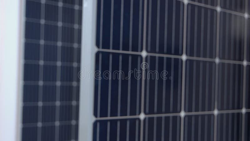 Many Large Solar Panels for Ecological Electricity Generation. Stock ...