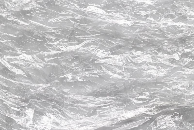 Many Layered Cellophane Plastic Wrinkle Clear Surface with Creases for ...