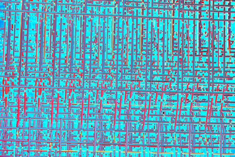 Many Layers of Lattice in a Modified Color Scheme, a Bright Abstract ...