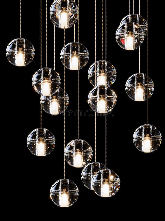 Many lights on sphere lamp stock photo. Image of circuit - 135994774