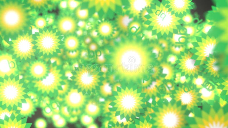 Many Logos of BP. Editorial 3D Rendering Background Editorial Photo ...